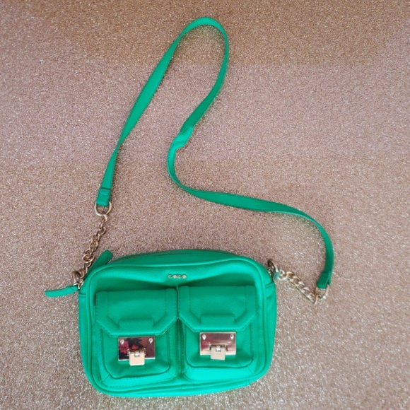 bebe | Bags | Bebe Green Crossbody Purse | Poshmark